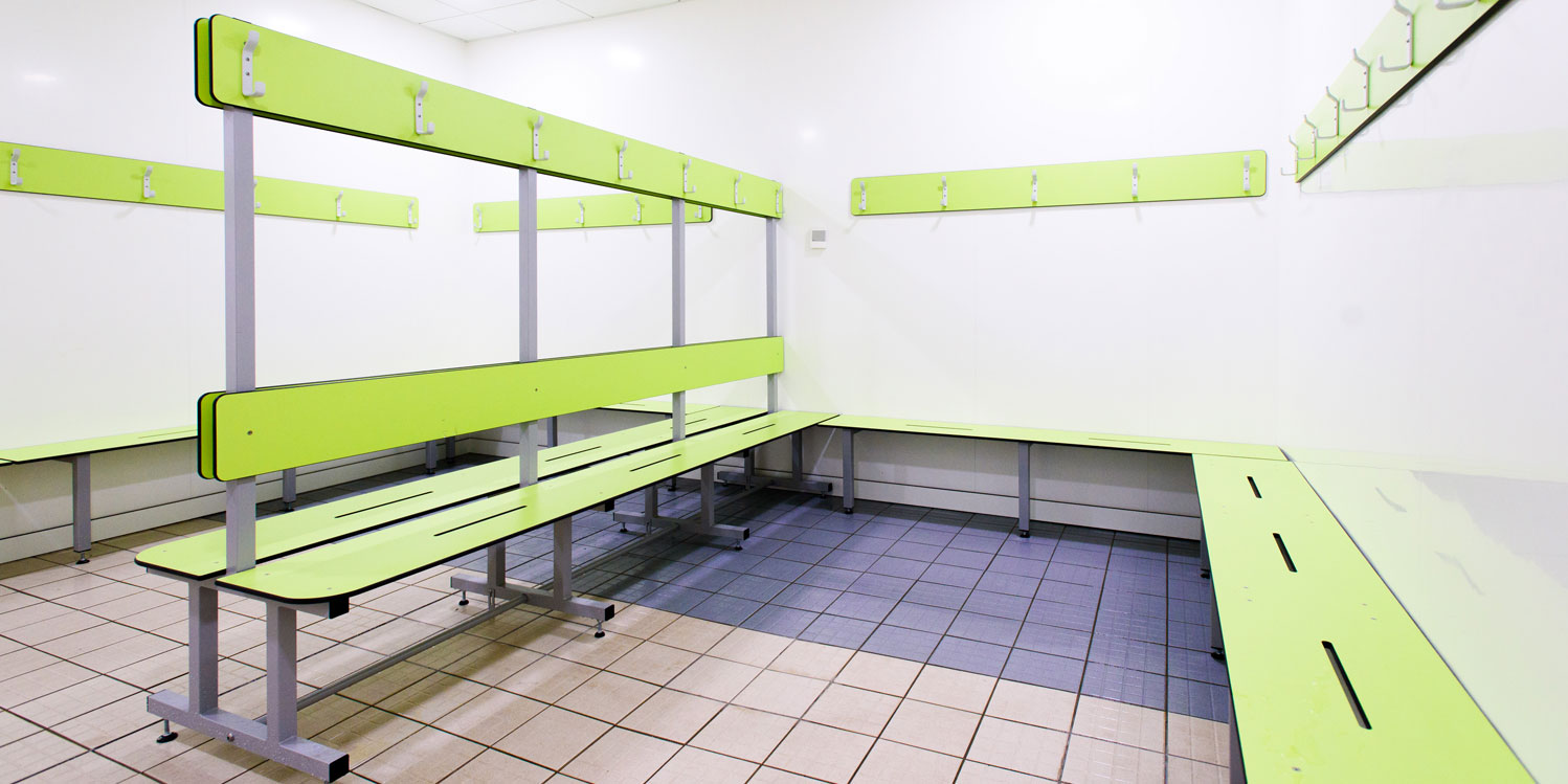 Changing Room Benches & Seating UK | Purpose-Made | Nokk