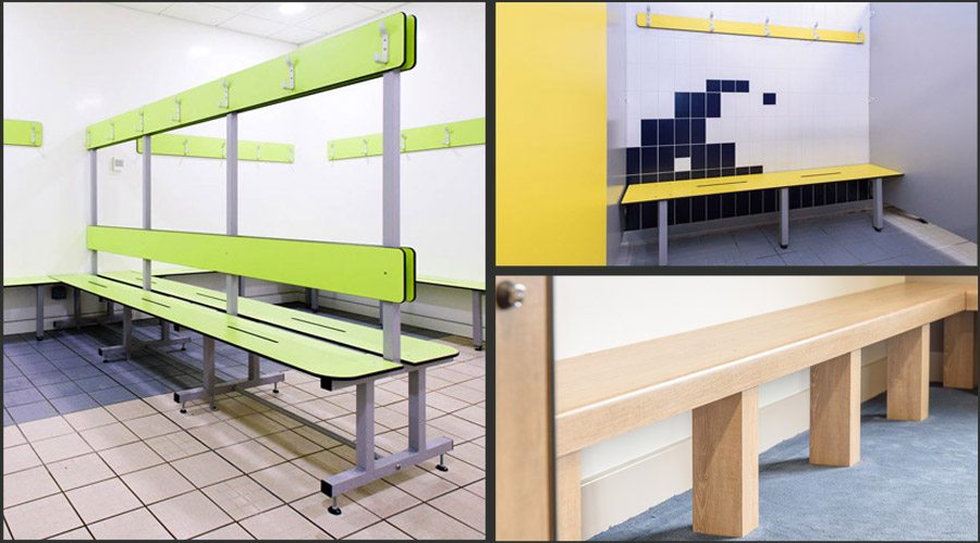 Changing Room Benches & Seating UK | Purpose-Made | Nokk