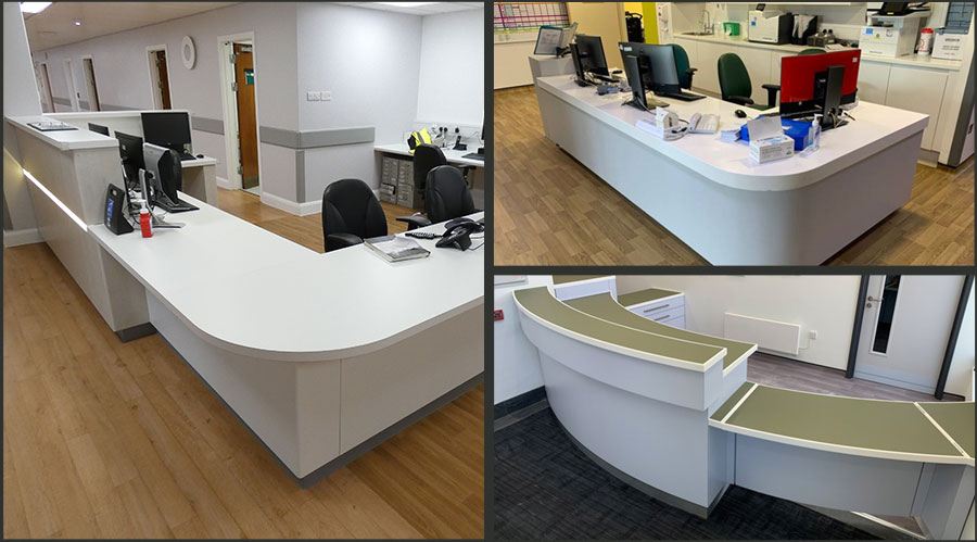 Corner Reception Desks UK - Nokk